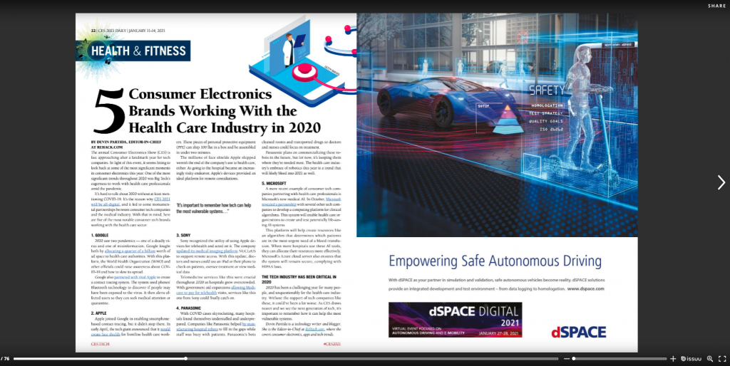 Professional Portfolio of Devin Partida - ReHack